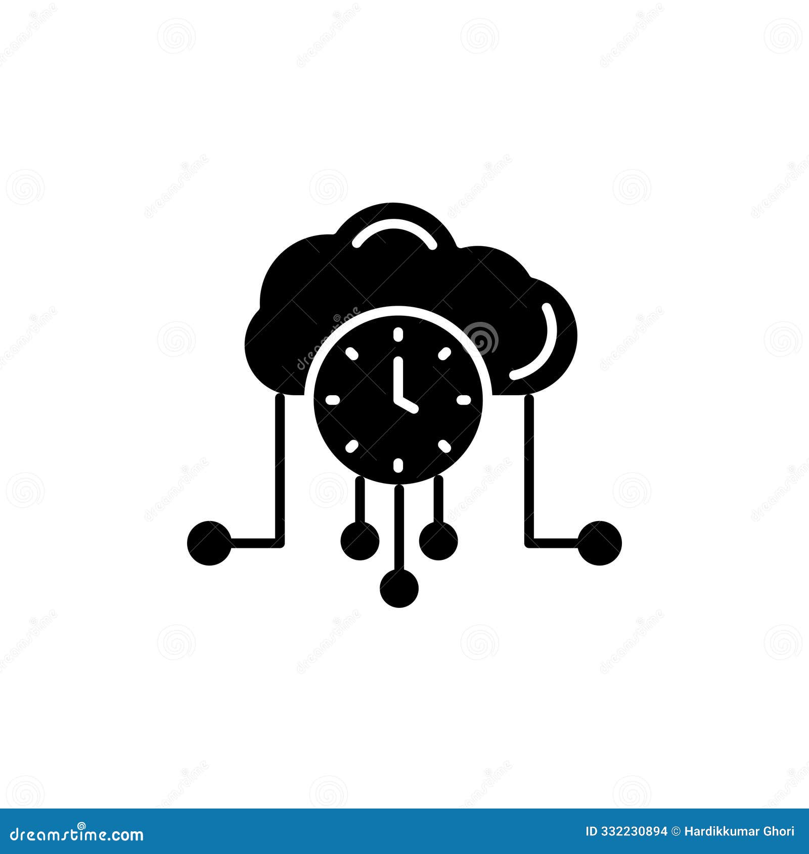 High Server Uptime Icon Set. Network Reliability with High Server and ...