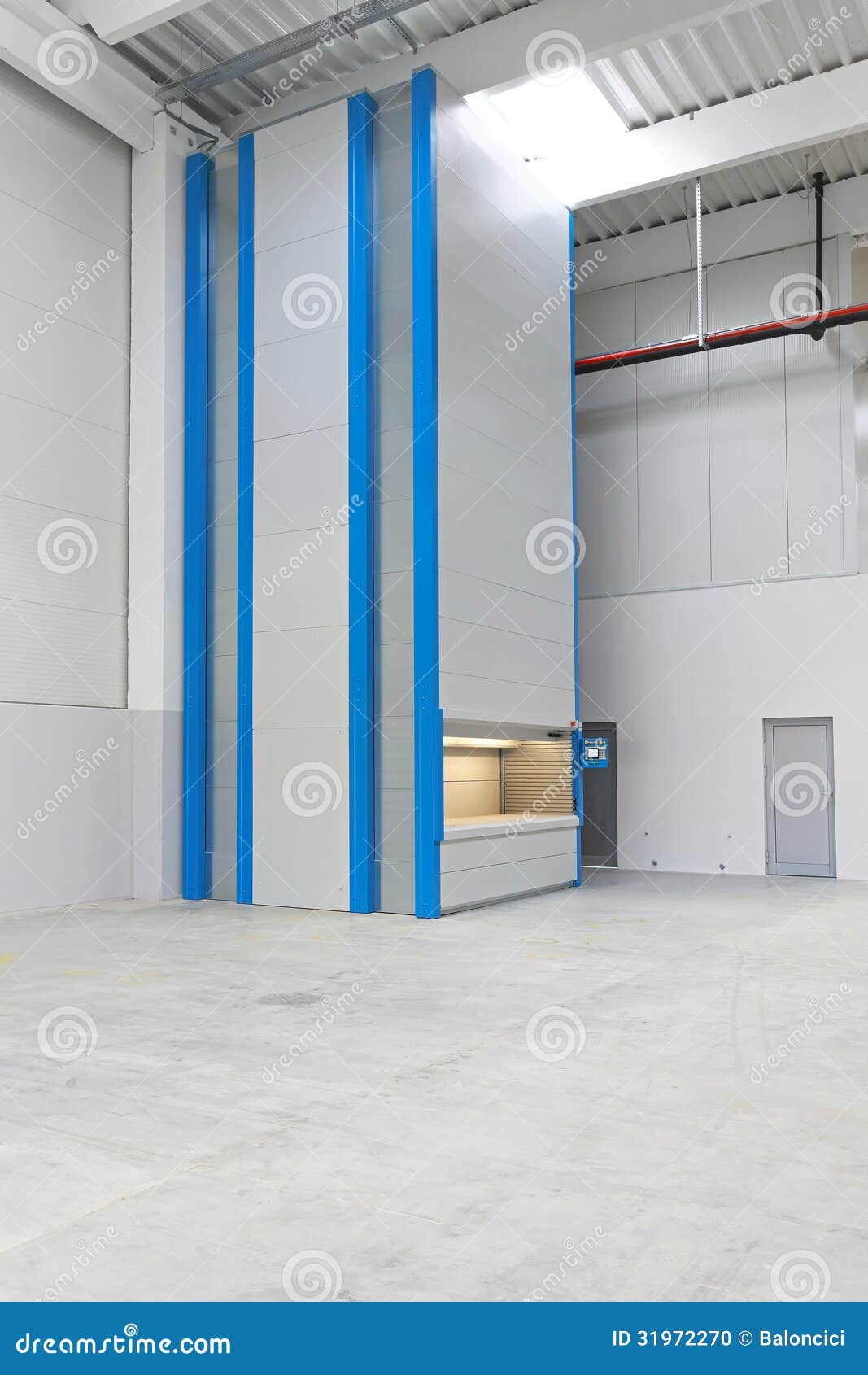 High shelf storage stock photo. Image of workstation - 31972270