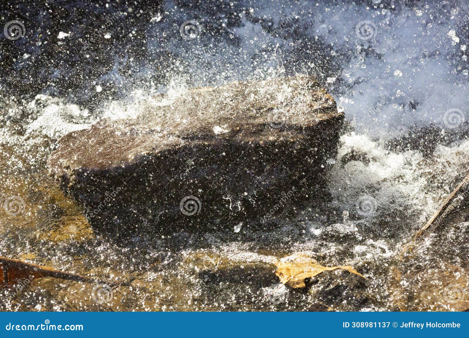 High Shutter Speed Reveals Patterns in Falling Water in Connecticut ...