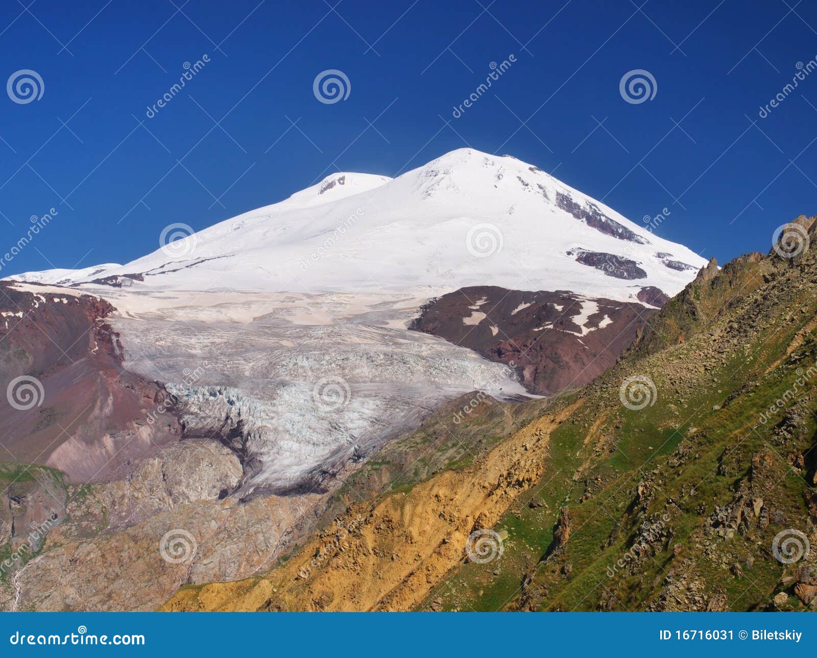 High snow mountain stock image. Image of mountaineering - 16716031