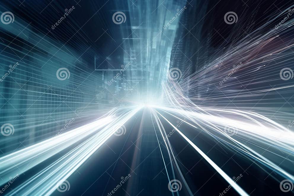 High Speed with Binary Code Numbers on Motion Blurred Path or Track ...