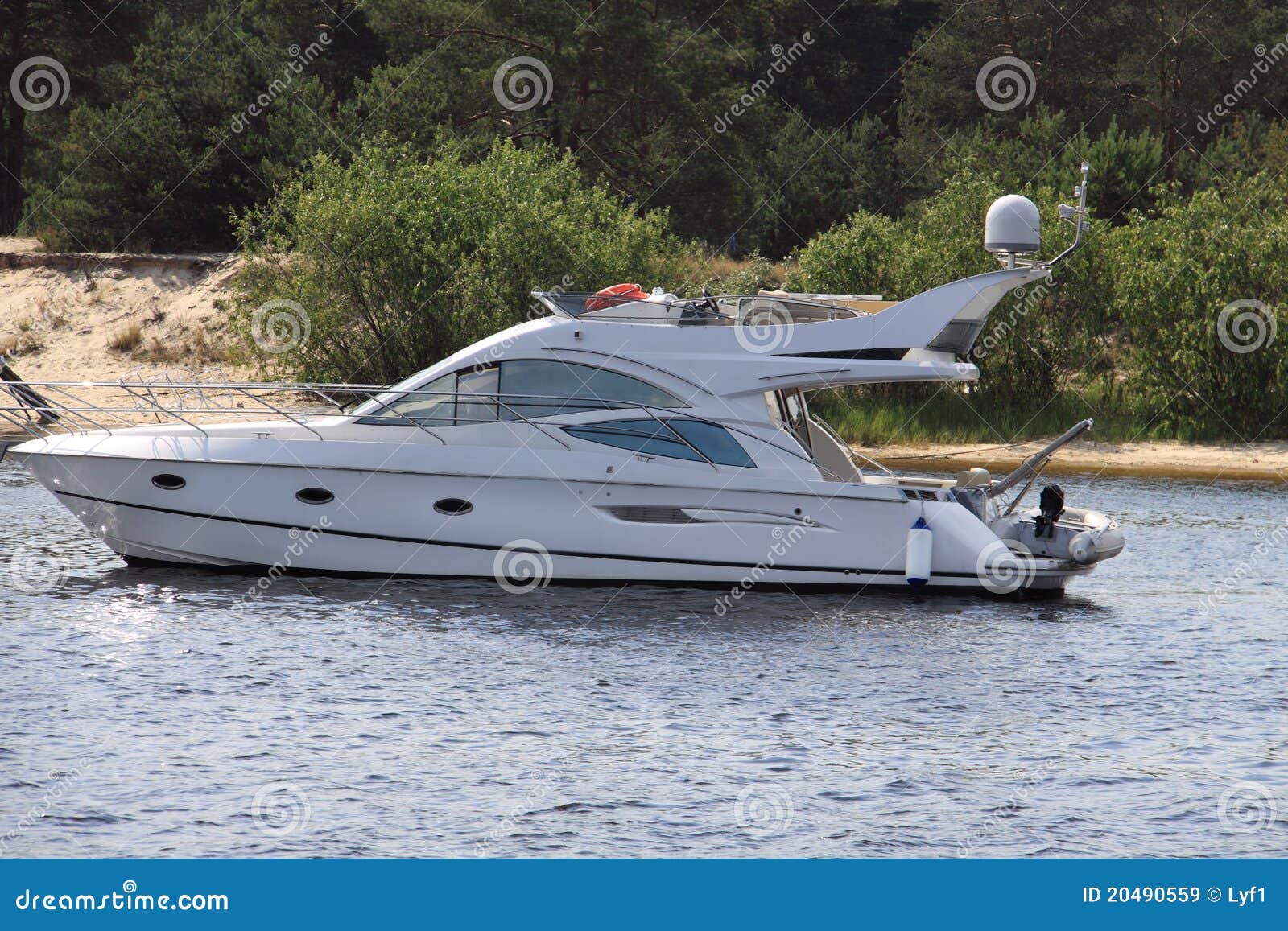 High-speed boat stock image. Image of vacation, outdoors - 20490559