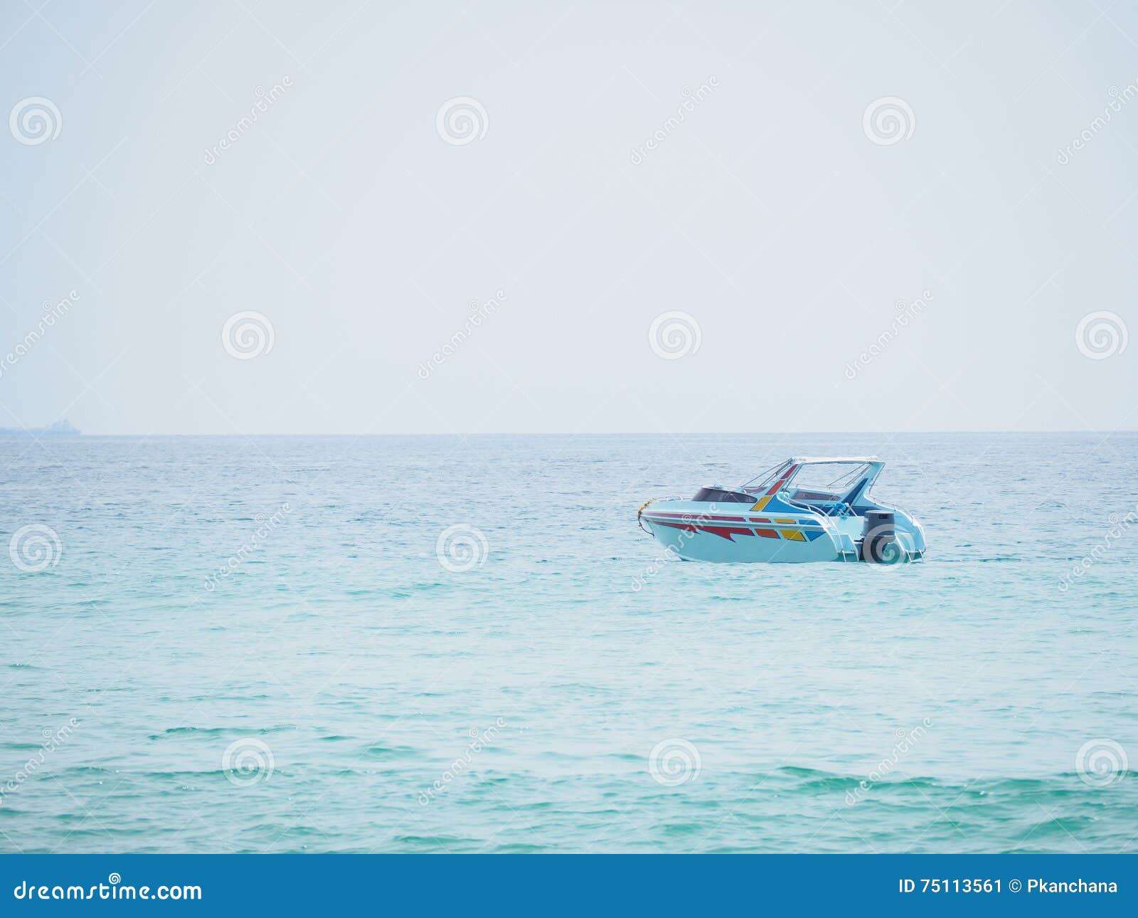 High speed boat stock image. Image of deck, travel, lifestyles - 75113561