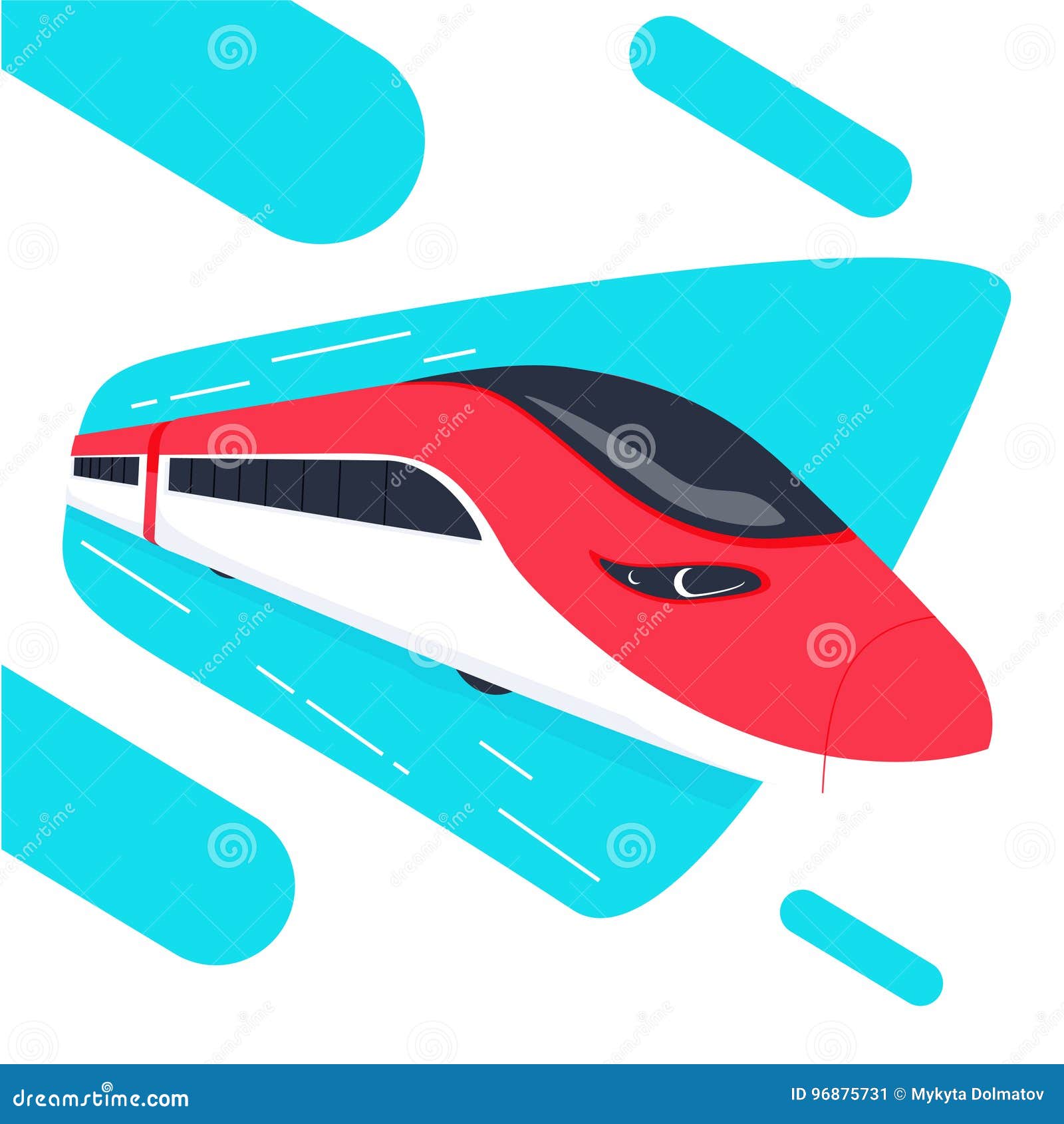 Bullet Trains Clip Art