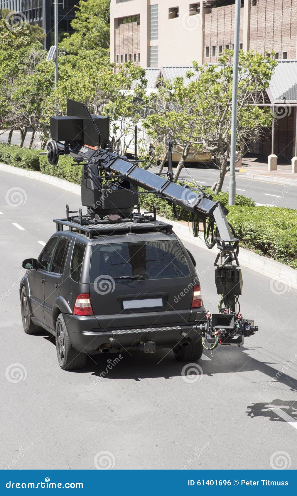 High Speed Camera Car with Movie Camera Stock Photo - Image of film ...