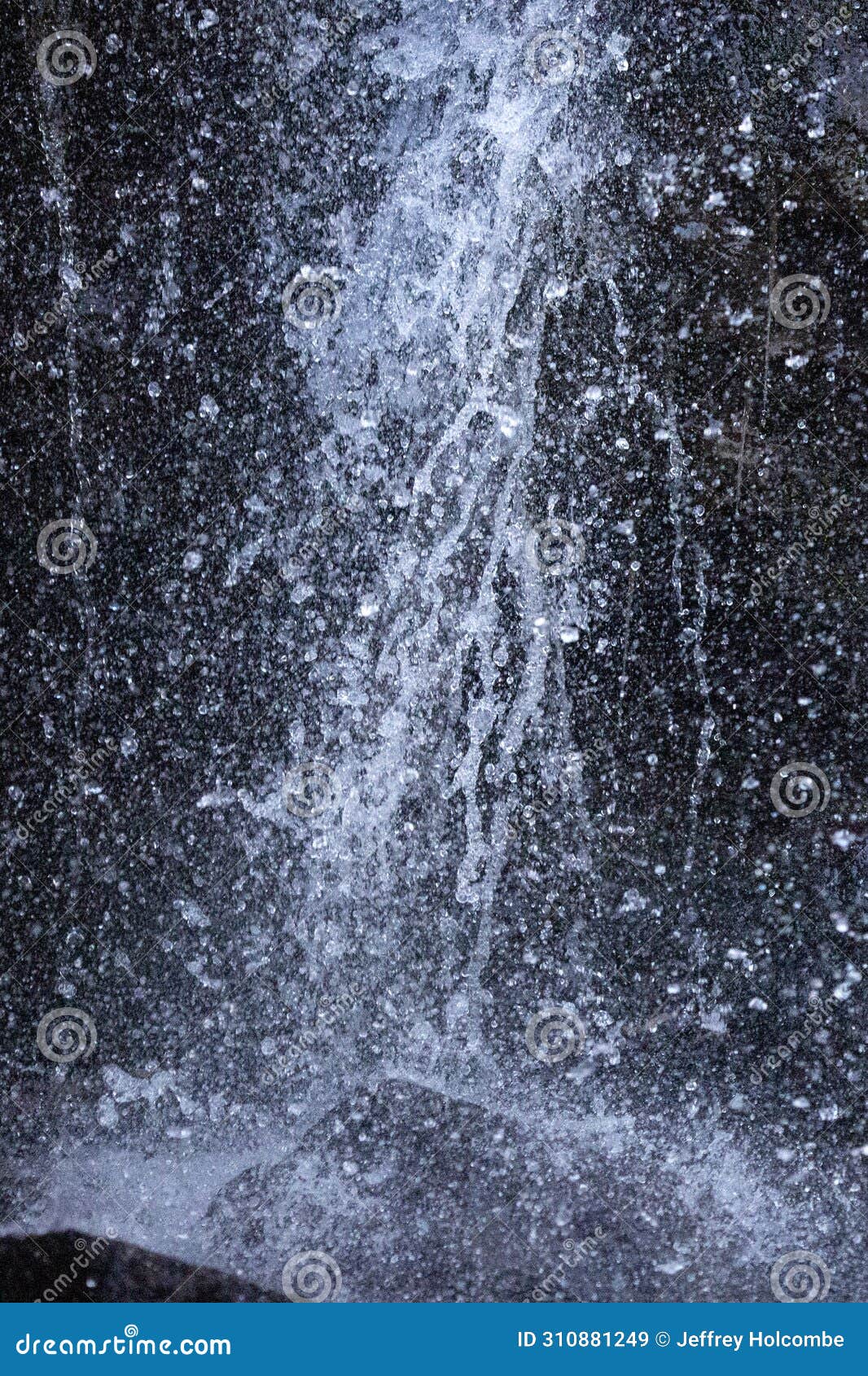 High Speed Capture of Spraying Drops in a Connecticut Waterfall Stock ...