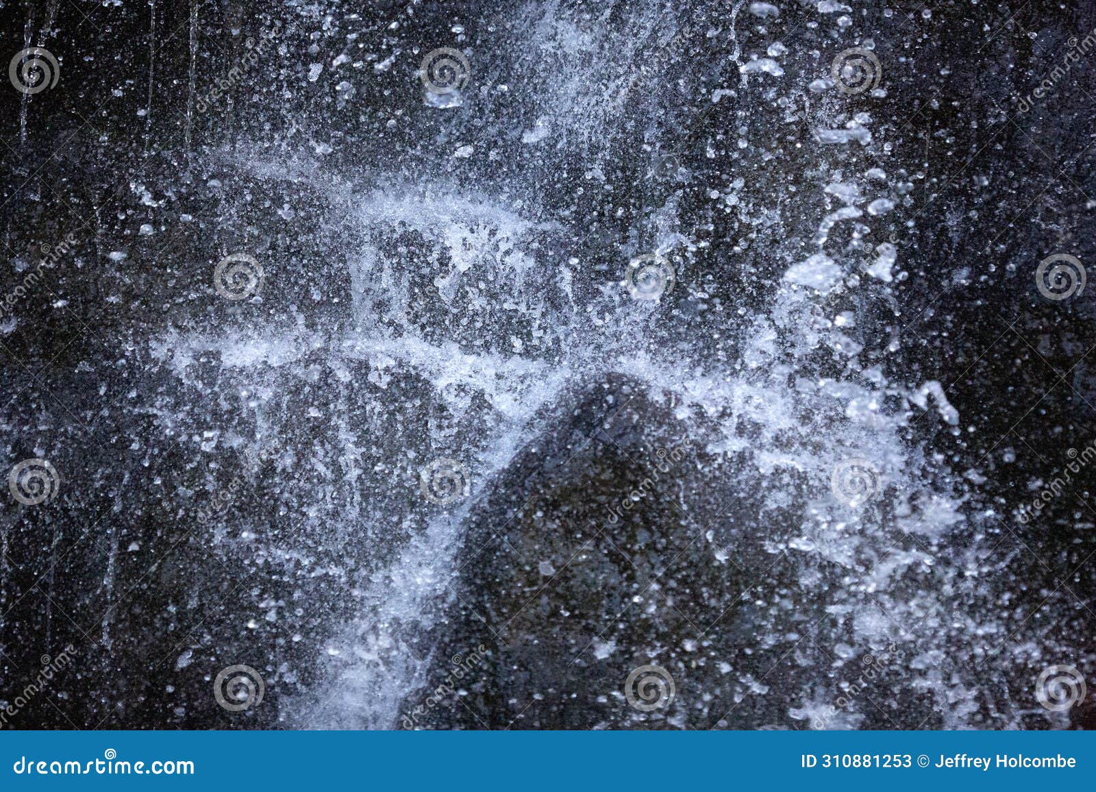 High Speed Capture of Spraying Drops in a Connecticut Waterfall Stock ...