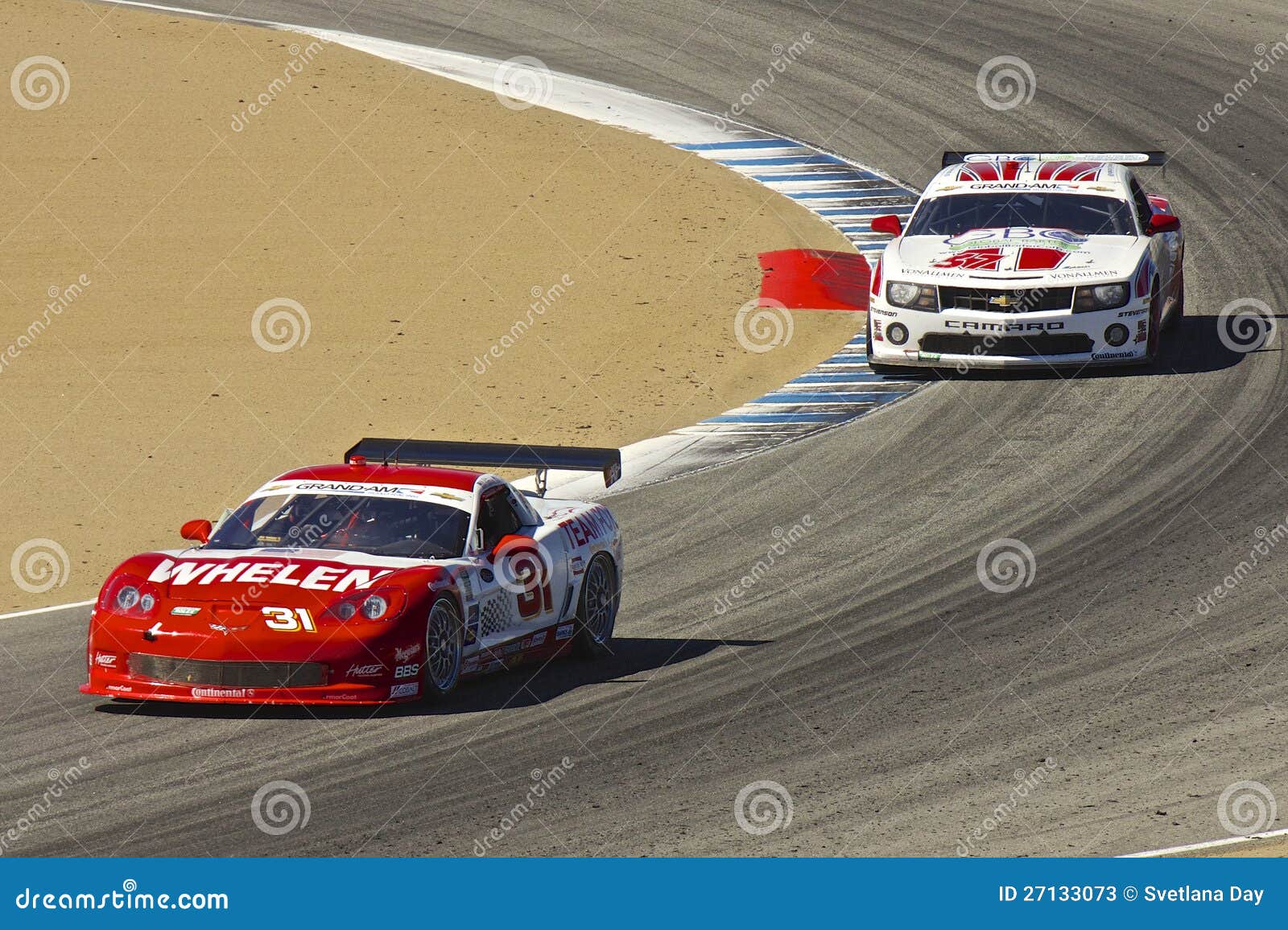 High Speed Corner Turn at Grand am Rolex Races Editorial Stock Photo ...