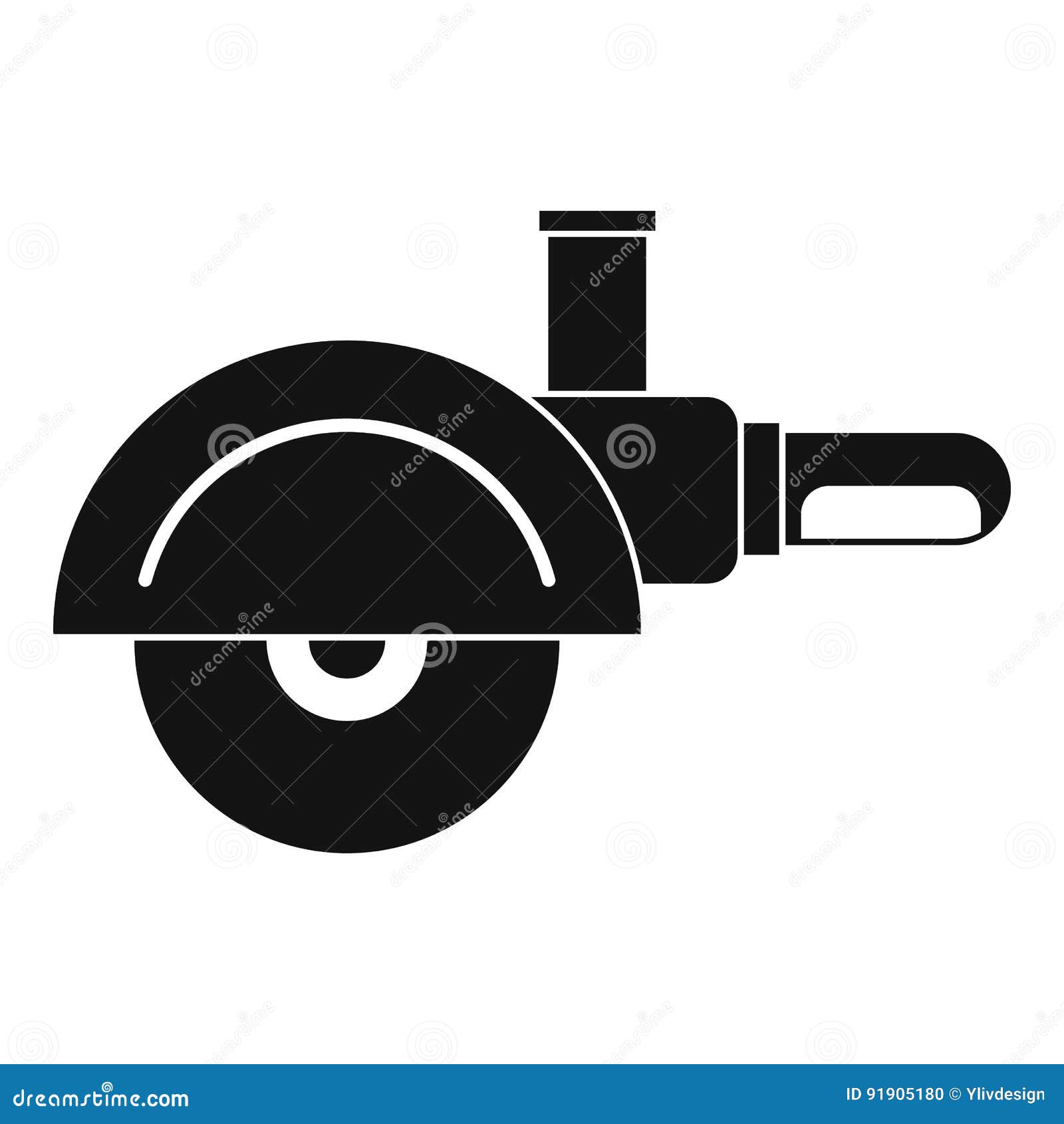 High Speed Cut Off Machine Icon Simple Stock Vector - Illustration of ...
