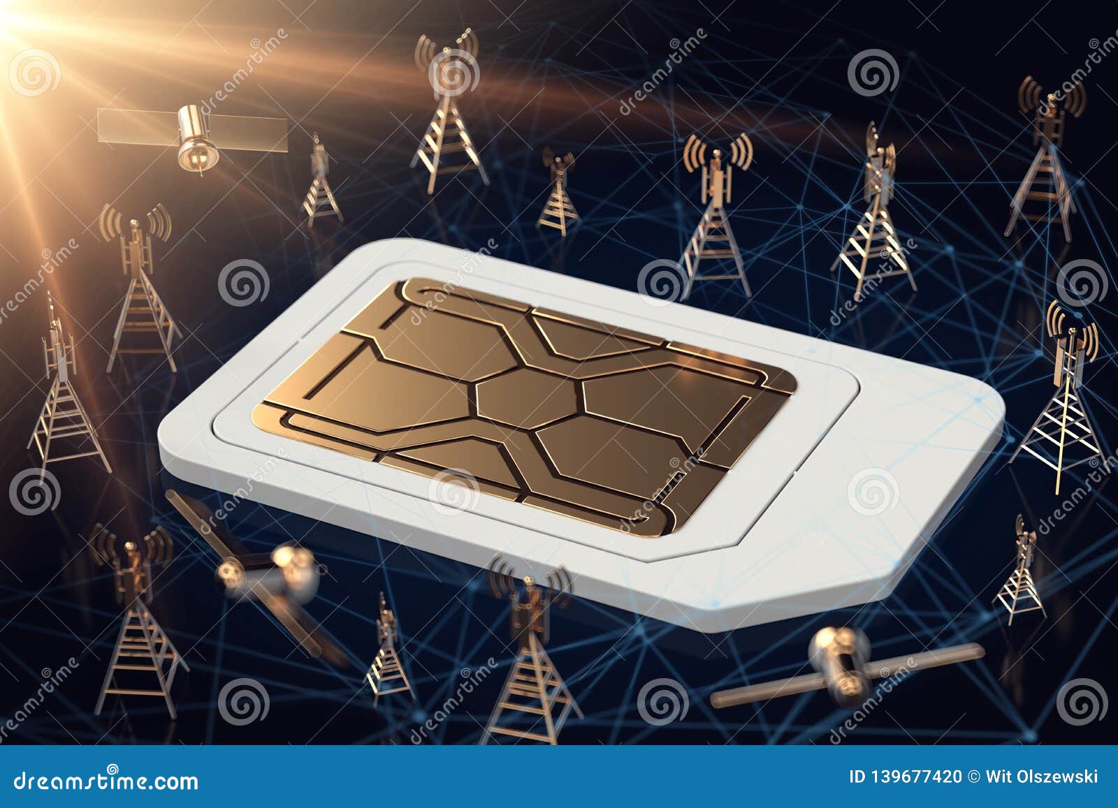 5G Network Towers, Cuttingedge Infrastructure, Seamless Connectivity ...