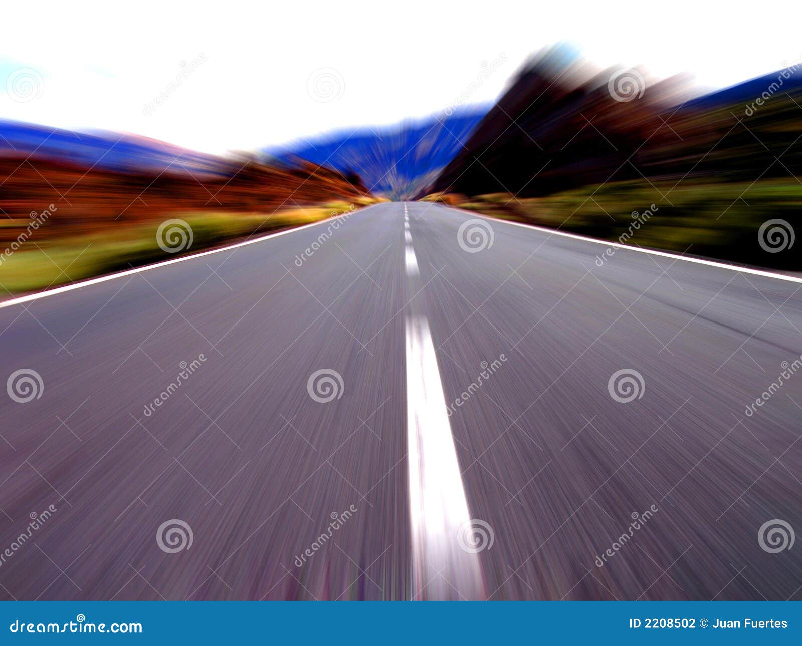 High speed driving !! stock photo. Image of scenery, long - 2208502