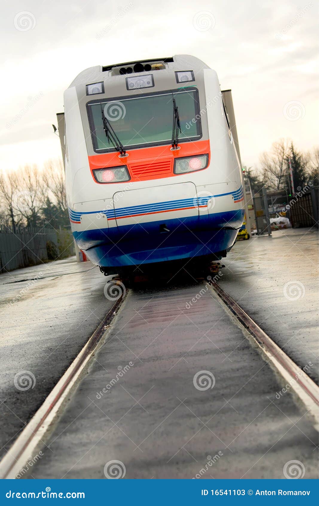 High-speed electric trains stock image. Image of eurotrain - 16541103