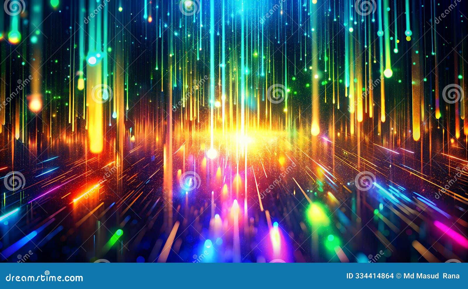 Modern Abstract High-speed Energy Light Lines are Falling Down ...