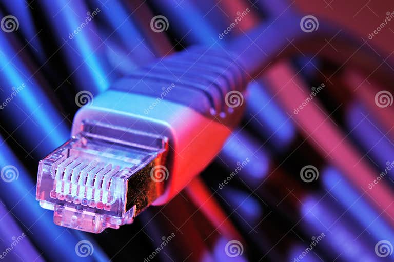 High speed ethernet cable stock photo. Image of broadband - 7888370