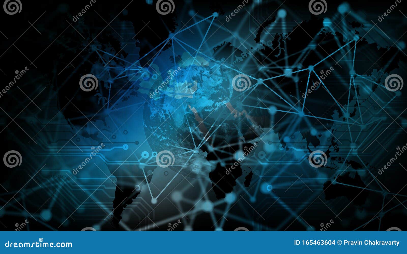High Speed. Globe Abstract Technology Background Concept.Speed Movement ...