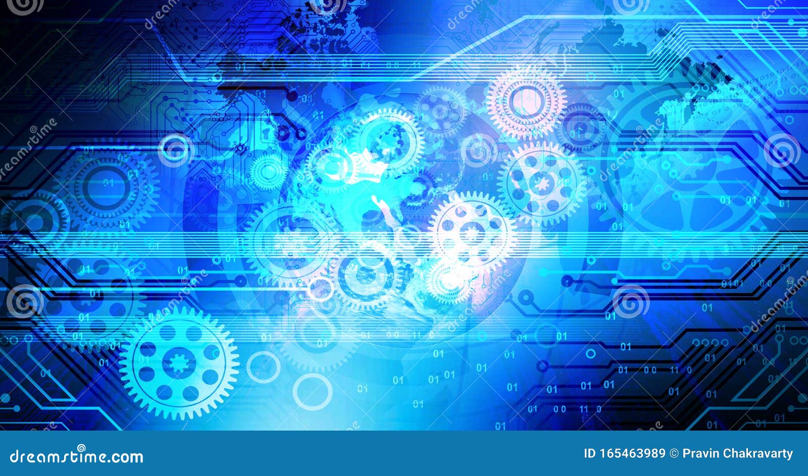 High Speed. Hi-tech. Abstract Technology Background Concept.Speed ...