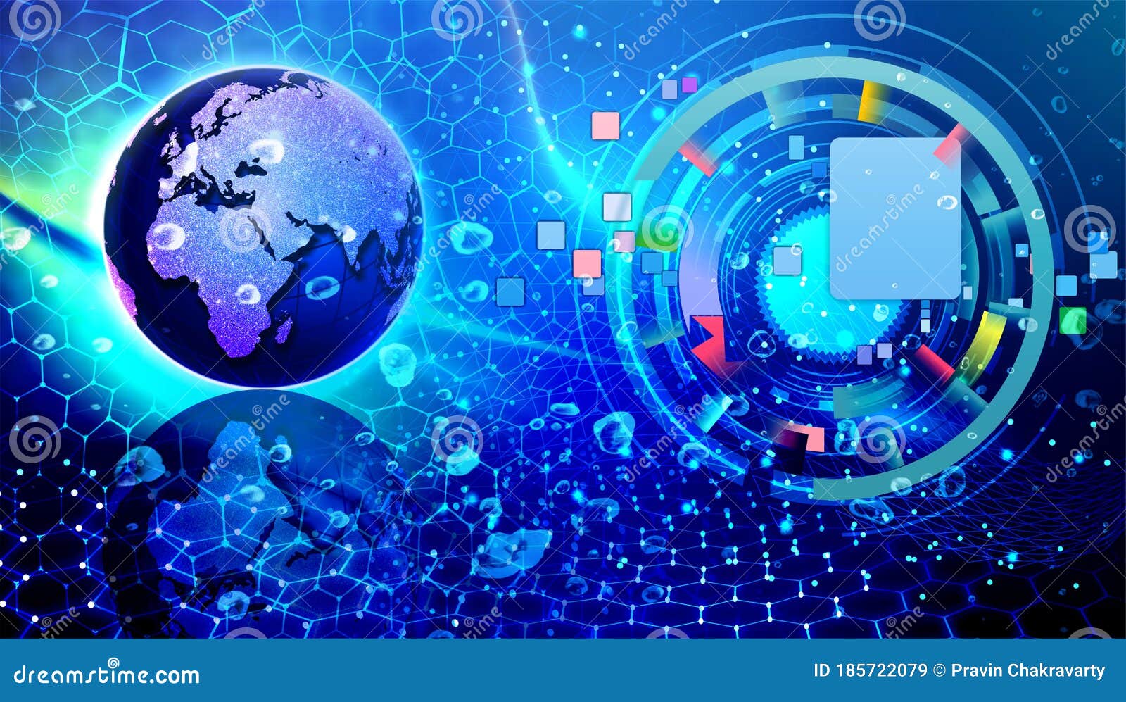 High Speed. Hi-tech. Abstract Technology Background Concept.Speed ...