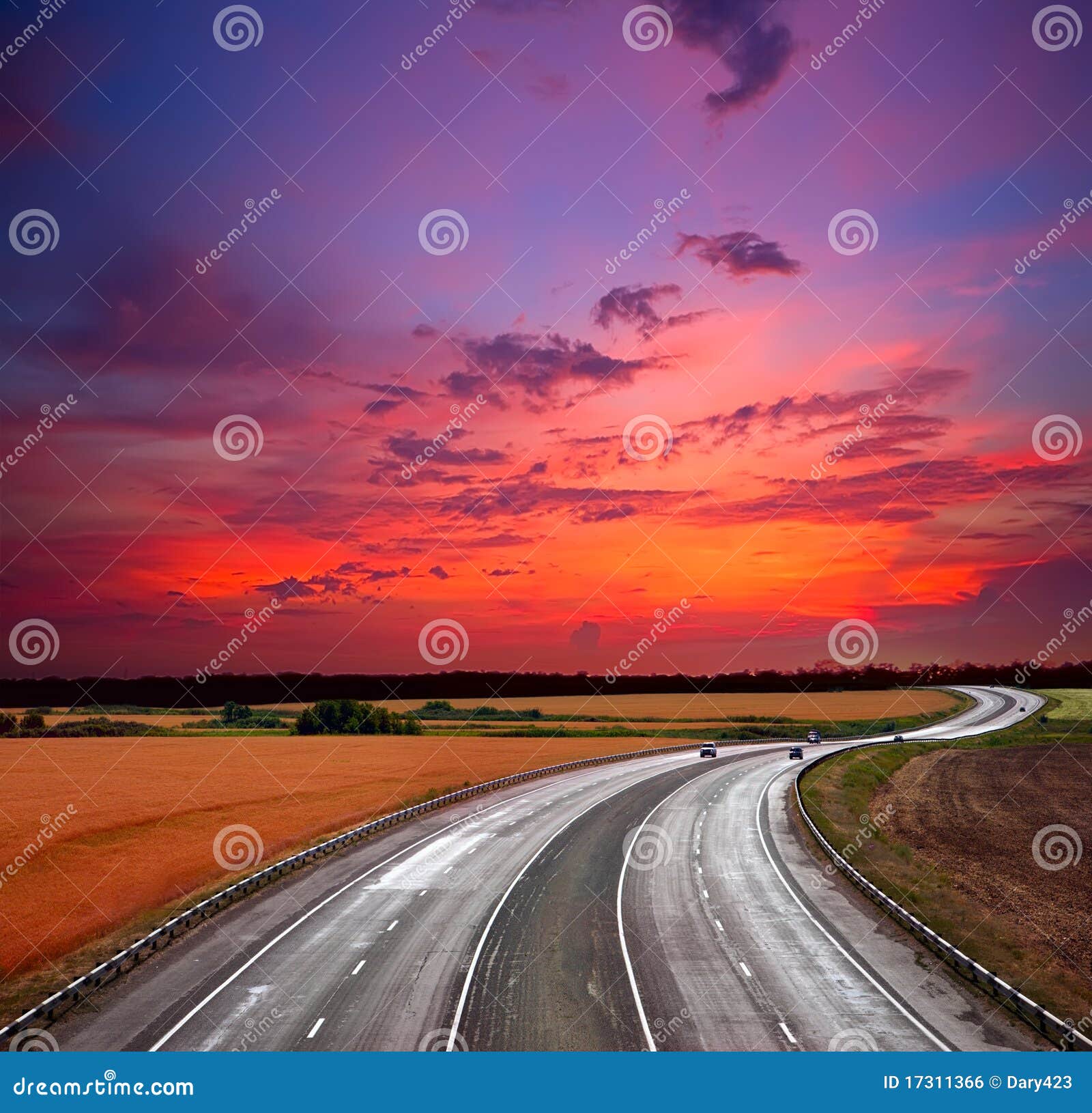 High-speed highway stock photo. Image of road, asphalt - 17311366