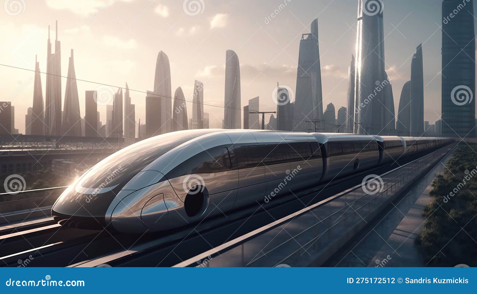 A High-speed Hyperloop Train Demonstrates Its Power while Speeding ...