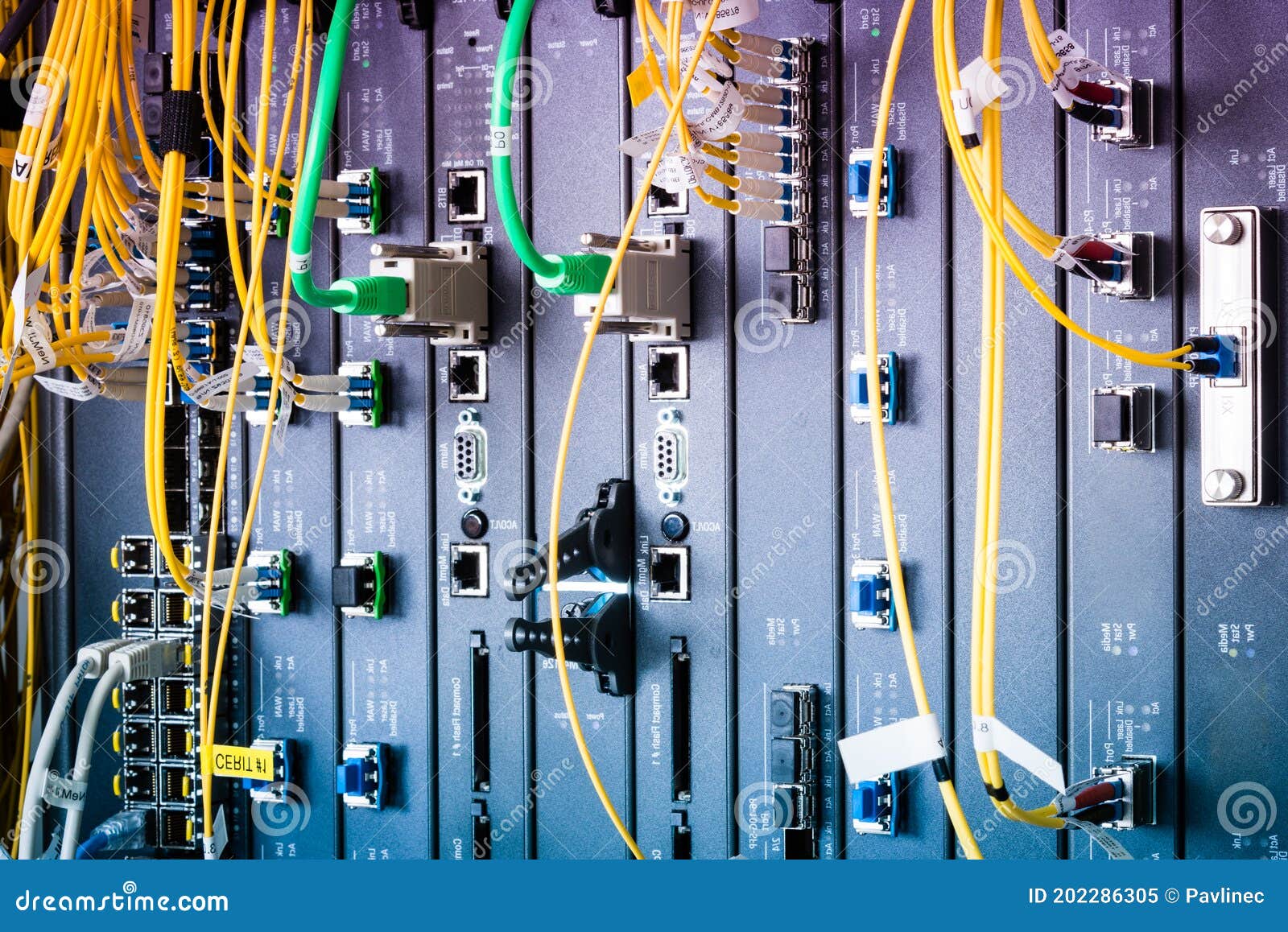 High Speed Internet Provider Router Stock Image - Image of router ...