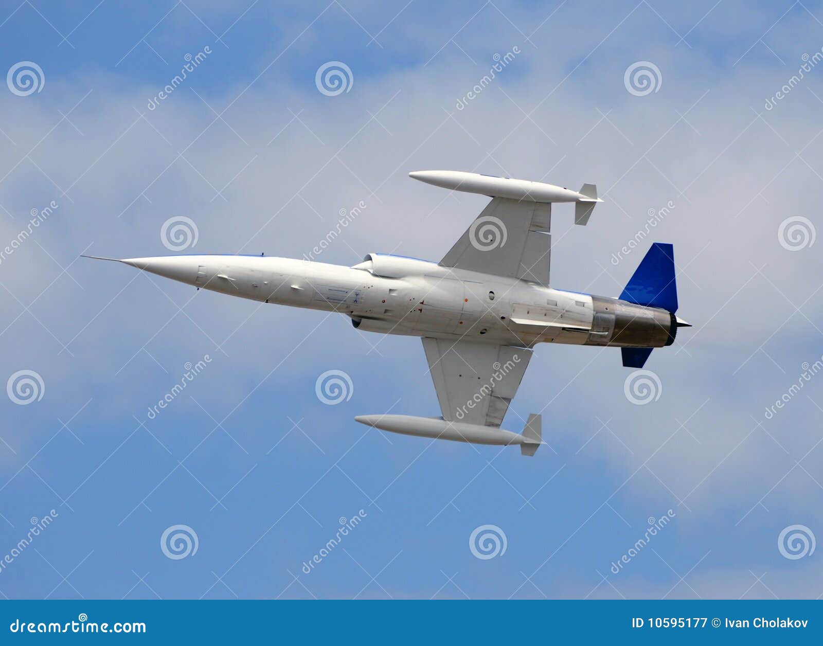 High speed jetfighter stock image. Image of fast, flying - 10595177