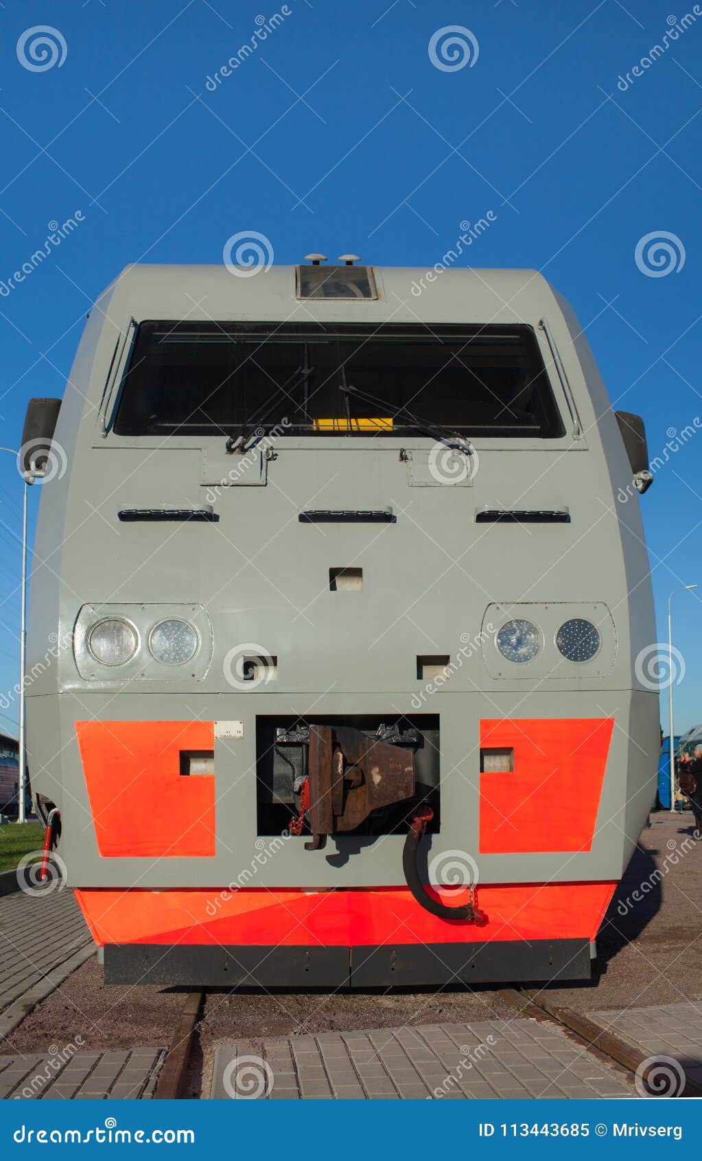 High Speed Locomotive Front View Editorial Image - Image of voyage ...
