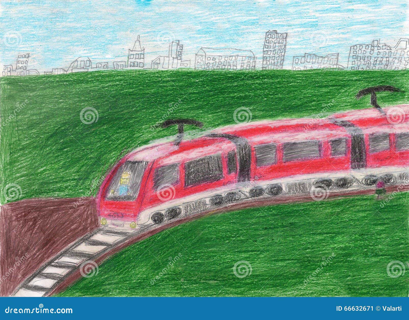 Speed Modern Super Streamlined High Speed Railway Train Locomotive ...