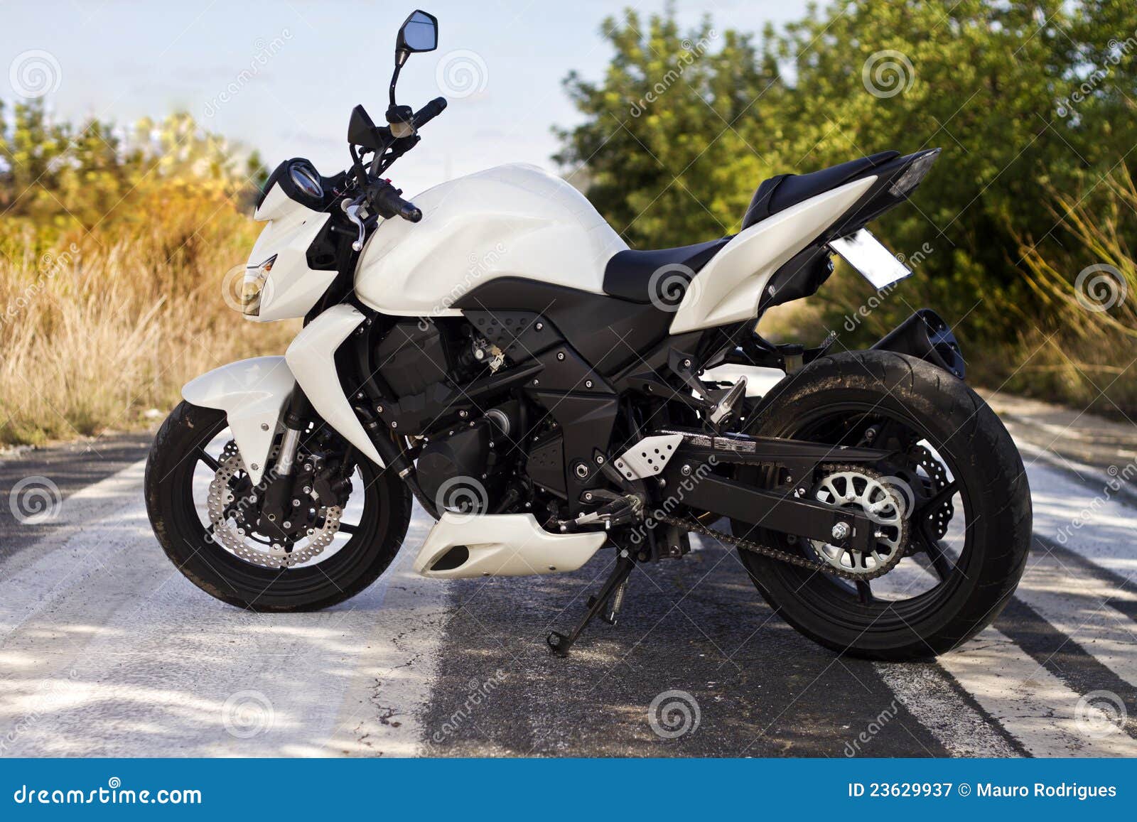 High speed motorcycle stock image. Image of vehicle, single - 23629937