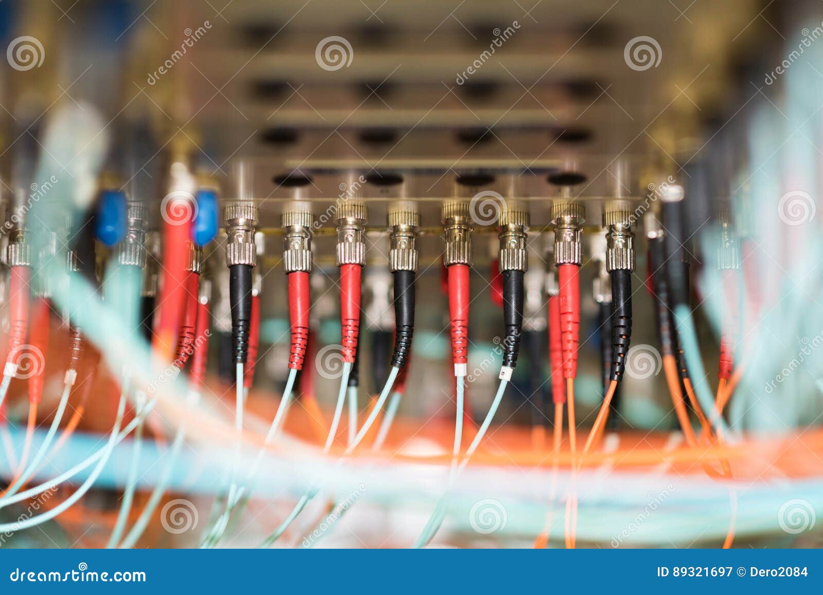 High-speed Networking Equipment, Close-up Stock Image - Image of rj45 ...
