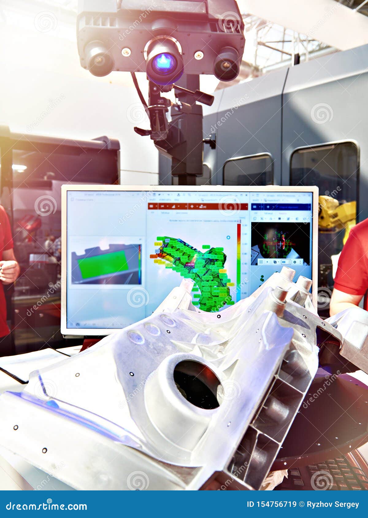 High Speed Optical 3D Measuring Systems Editorial Stock Image - Image ...