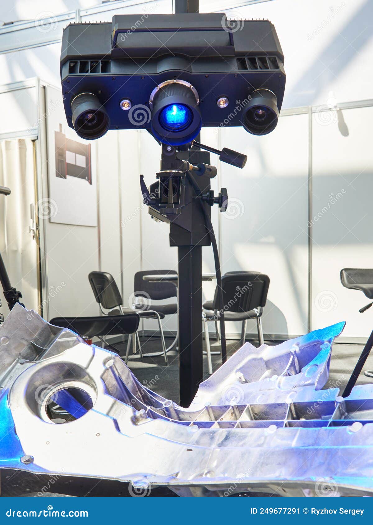 High Speed Optical 3D Measuring Systems Stock Image - Image of ...