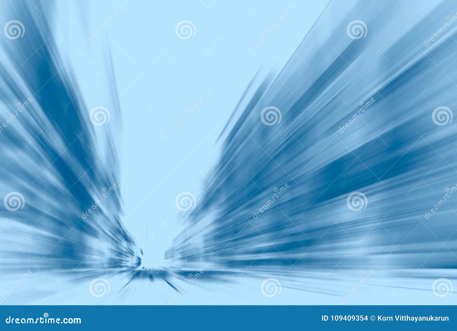 High Speed Perform Business Moving Motion Blue Tone Stock Photo - Image ...