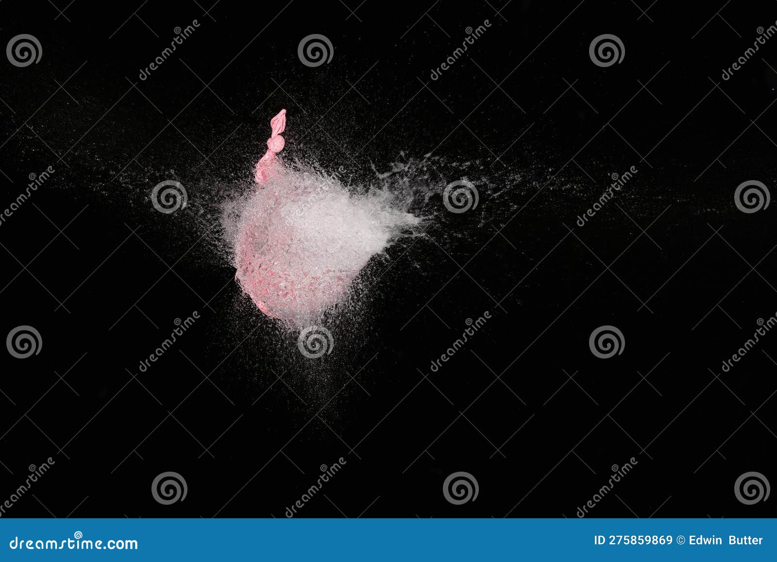High Speed Photography Air Balloon Explosion Stock Image - Image of ...
