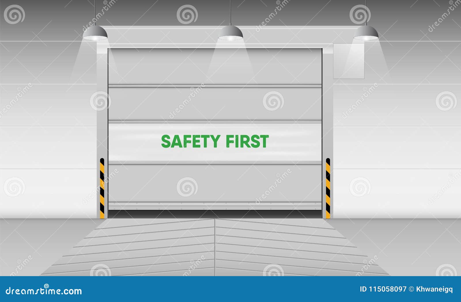 High Speed PVC Rolling Door, Shutter Door, Vector, Illustration Stock ... High Speed PVC Rolling Door, Shutter Door, Vector, Illustration Stock ...