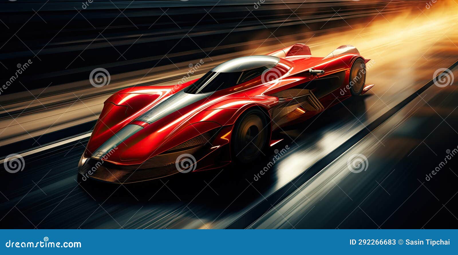 High Speed Race Red Formula Car Stock Image - Image of speed, power ...