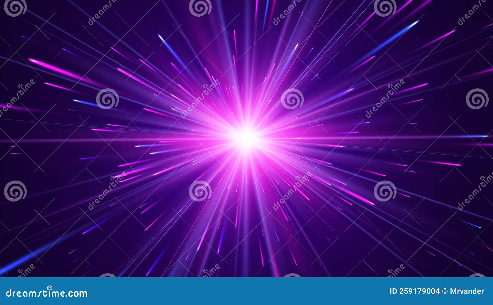 High Speed. Radial Motion Blur Background Stock Illustration ...