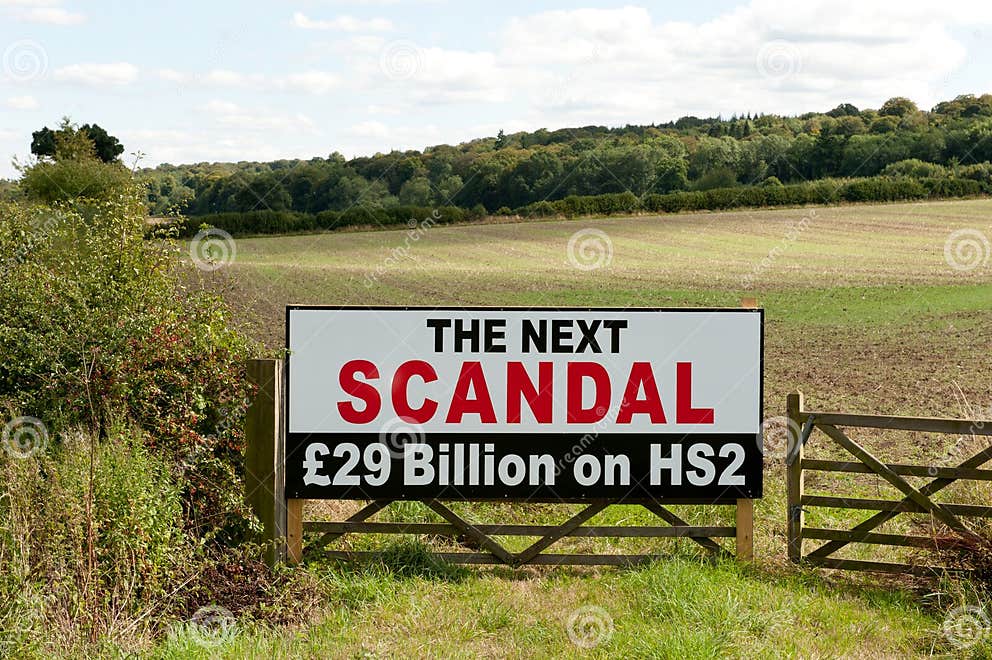 High Speed Rail sign editorial stock image. Image of countryside - 20862254