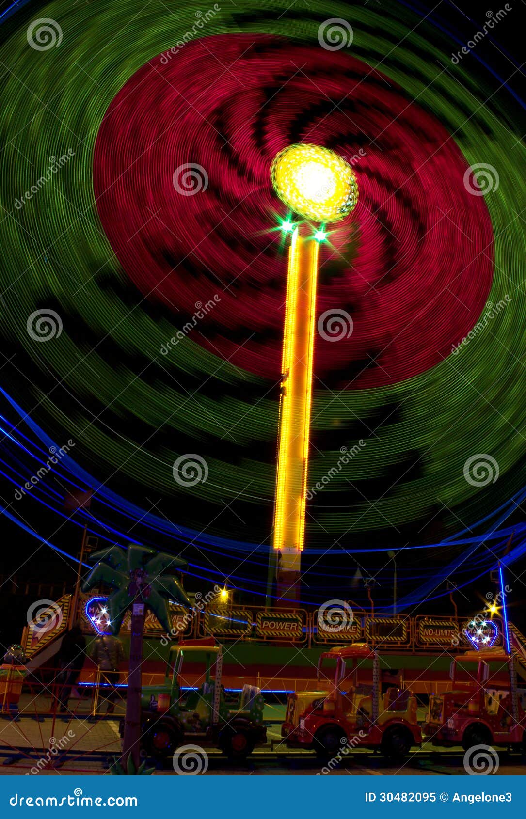 High-speed ride stock image. Image of round, pleasure - 30482095