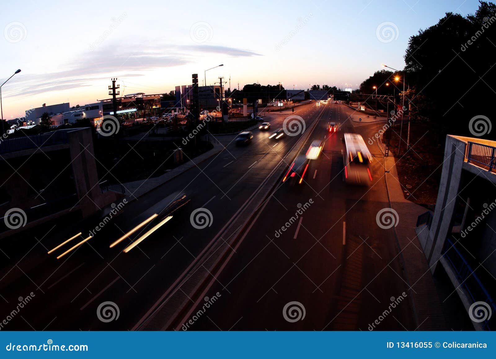 High speed road stock image. Image of high, autos, road - 13416055