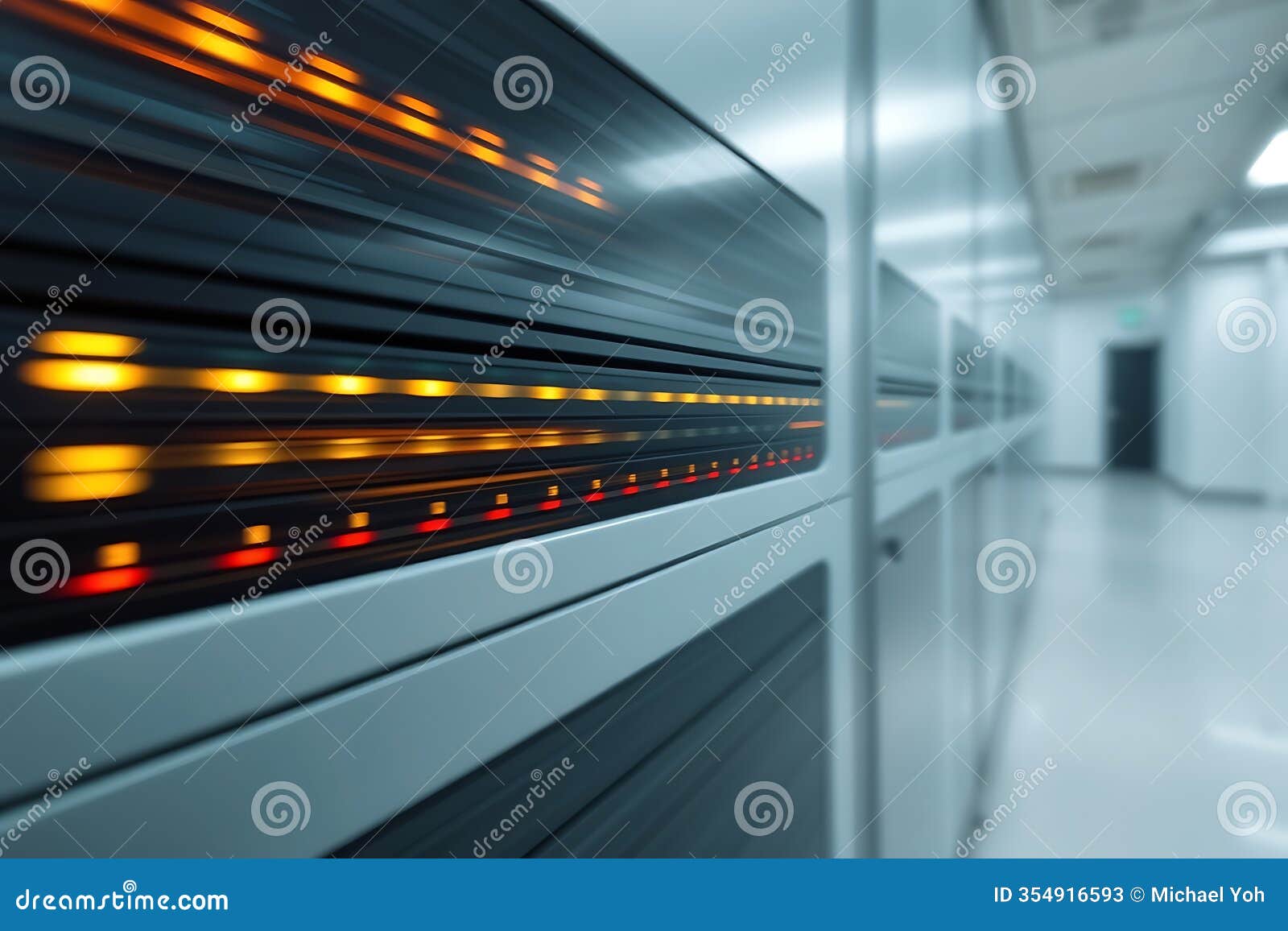 High-speed Server Room Data Center Network Technology Stock ...