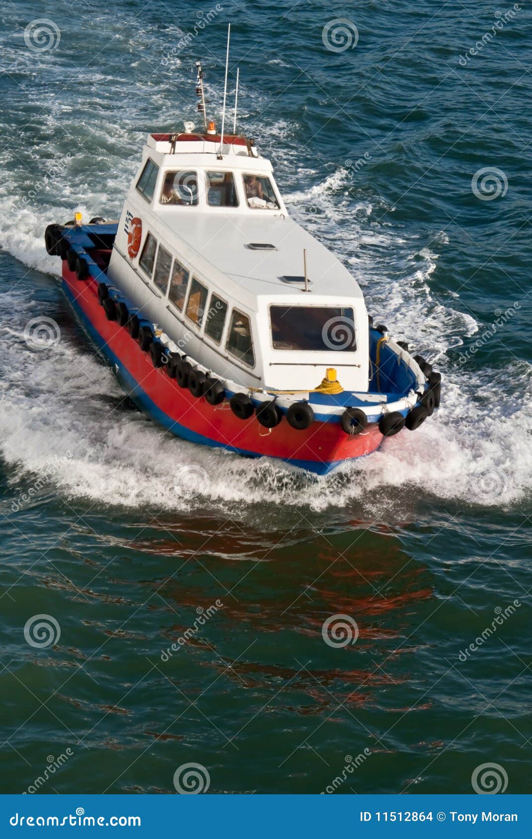 High Speed Shuttle Boat stock photo. Image of tropics - 11512864