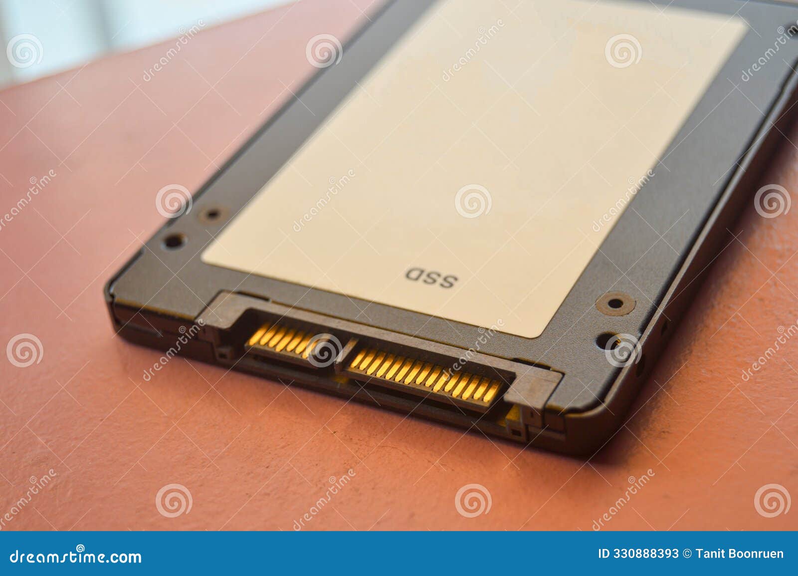 High Speed SSD on a Pink Background, SSD Drives are Very Popular Stock ...