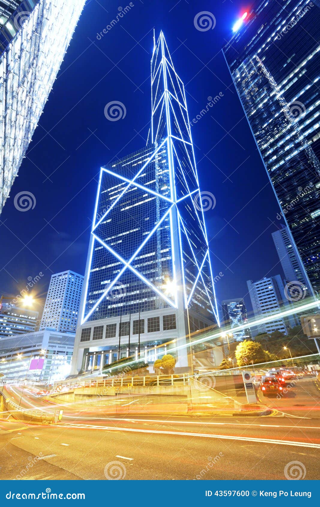 High Speed Traffic at Night Stock Photo - Image of life, evening: 43597600
