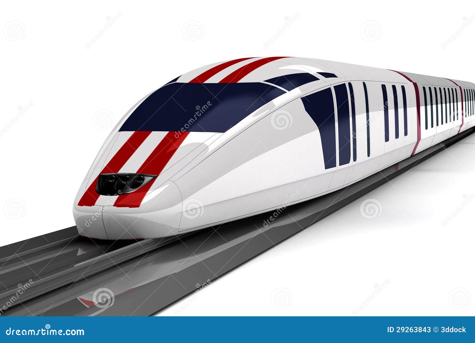 High-speed train stock illustration. Illustration of chinese - 29263843