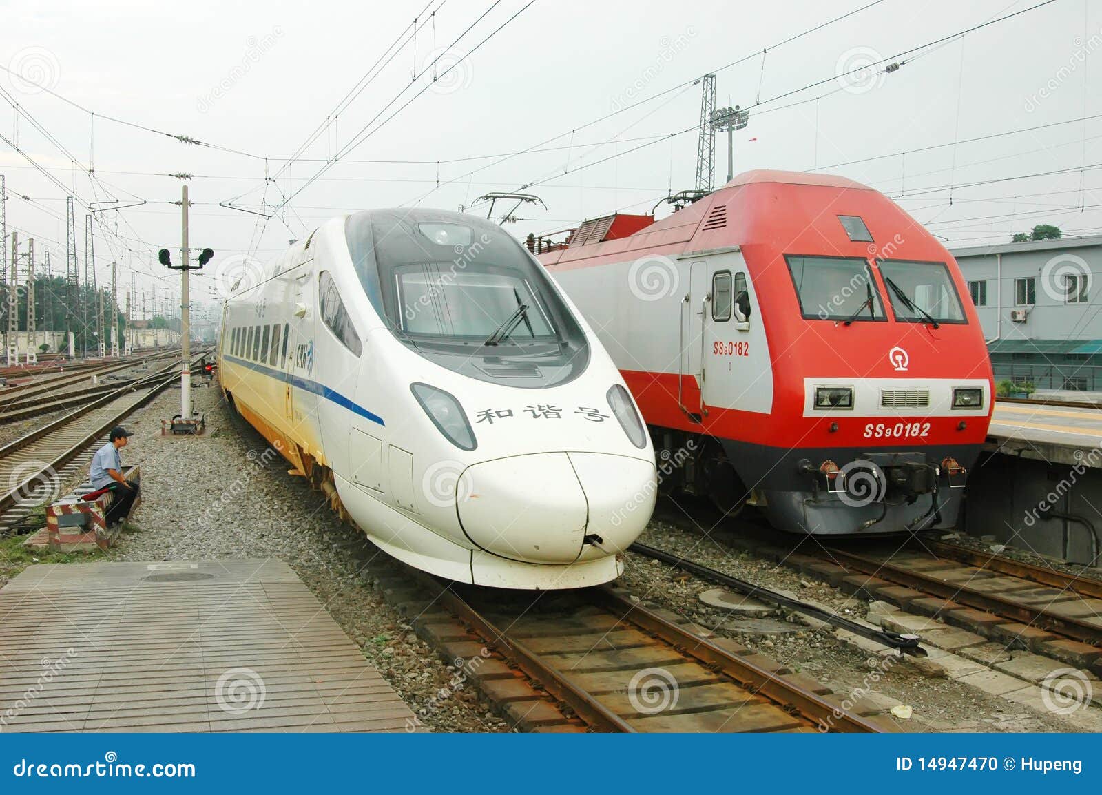 High speed train of China editorial image. Image of express - 14947470
