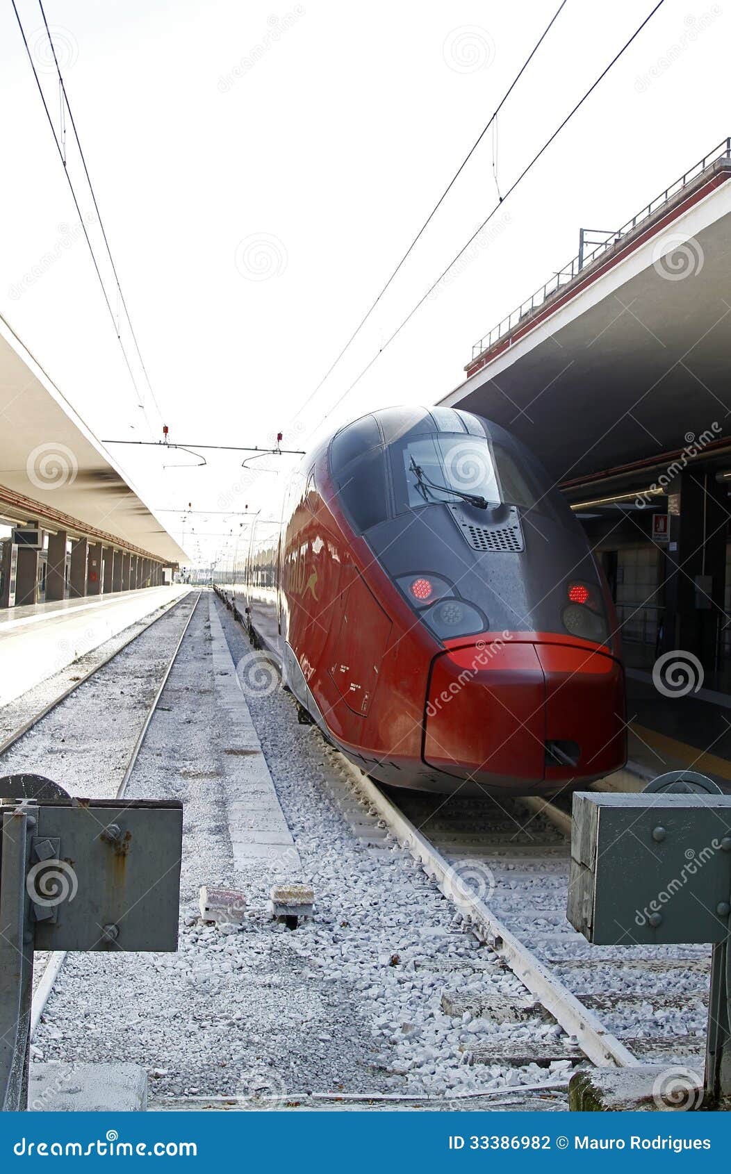 High speed train stock photo. Image of speed, transport - 33386982