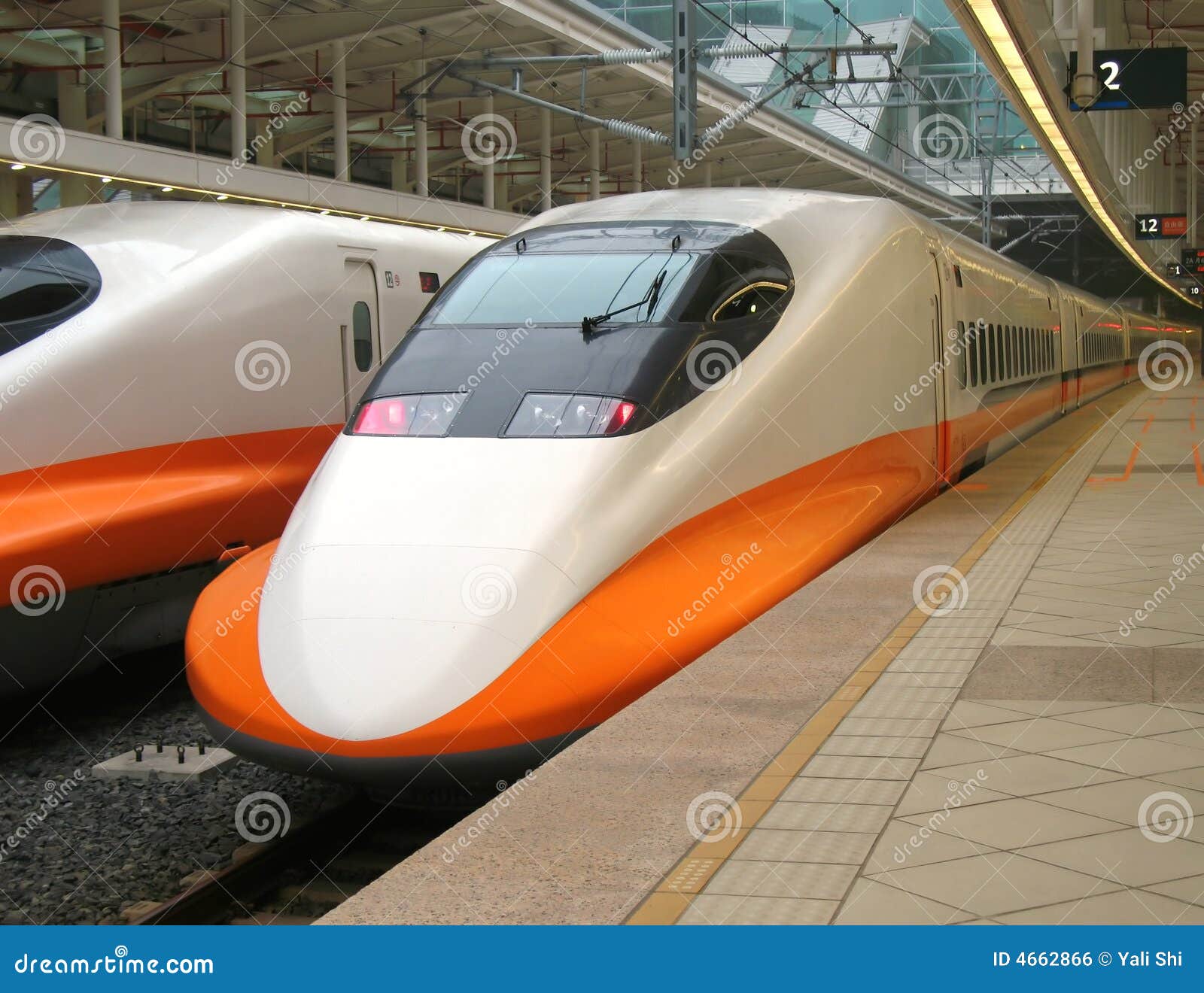 High Speed Train Engine stock photo. Image of transportation - 4662866