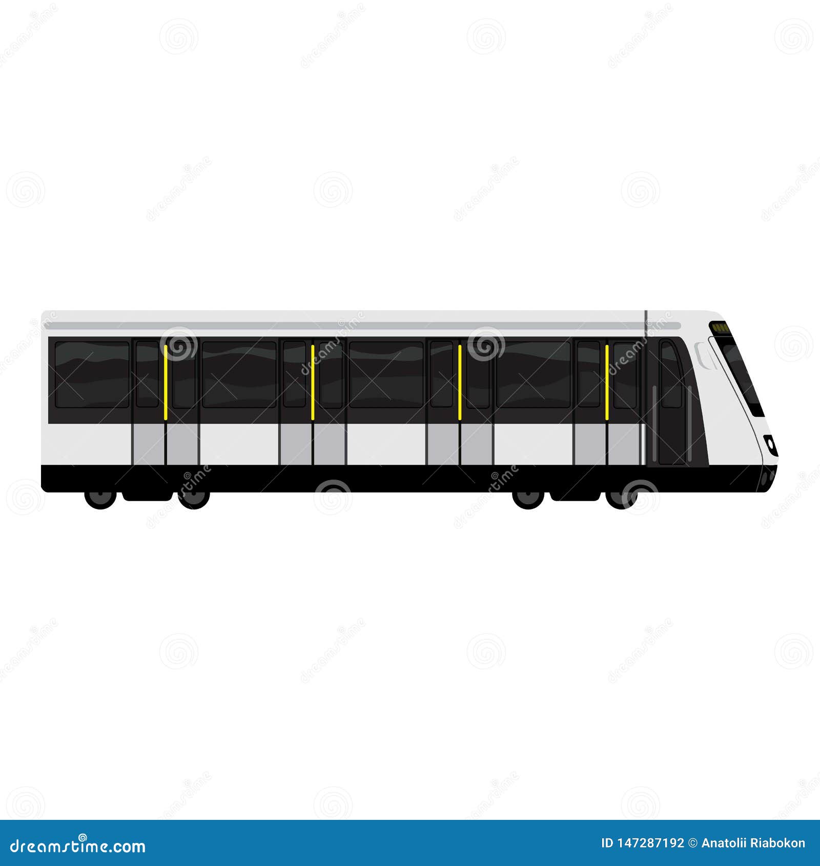 High Speed Train Icon, Cartoon Style Stock Vector - Illustration of ...