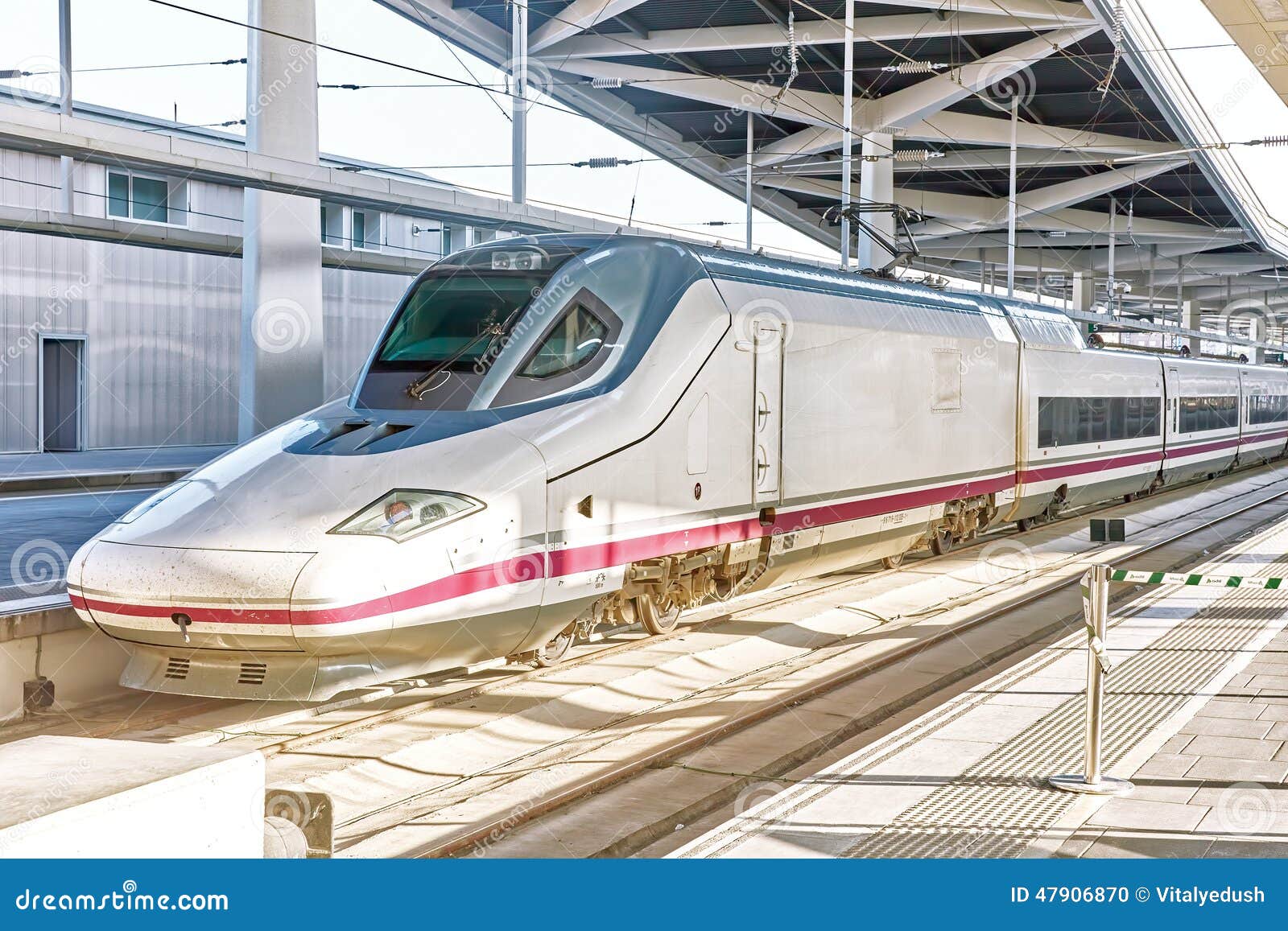 High speed train. stock photo. Image of commute, machine - 47906870