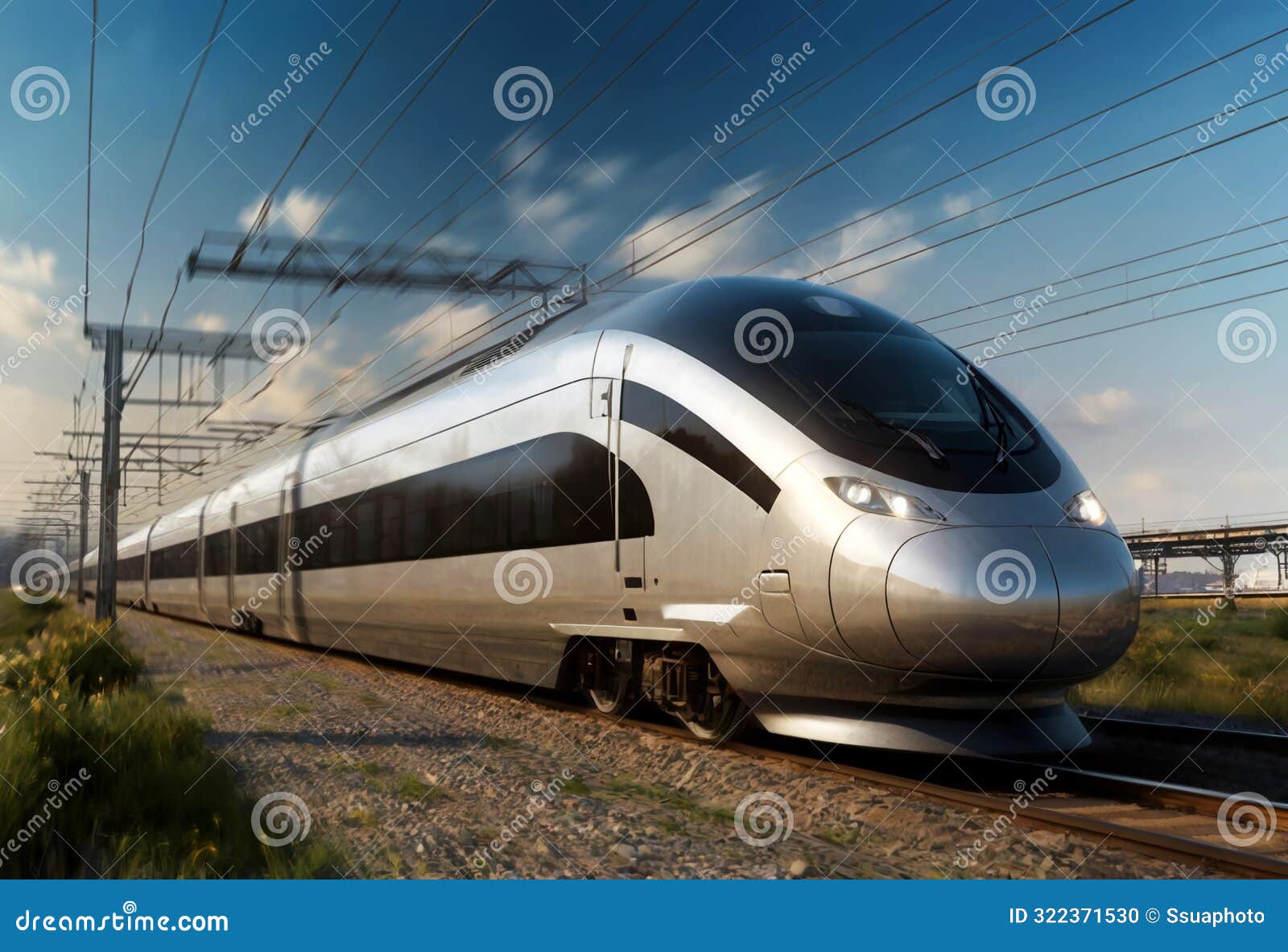 Train In Motion An Apocalyptic Train That Escapes The Doom Of The World ...